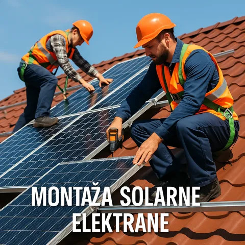 Montaža solarne elektrane – Profesionalna instalacija za uštedu energije