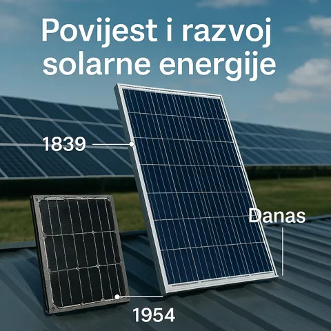 Povijest solarnih panela | Razvoj solarne energije